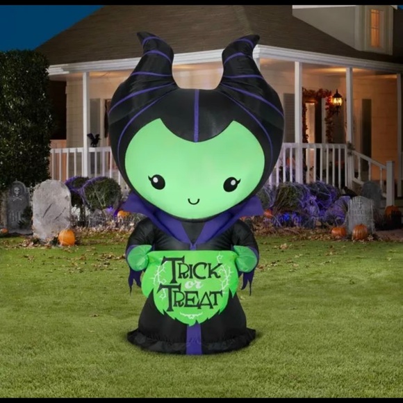Disney | Accessories | Disney Airblown Inflatable Stylized Maleficent ...